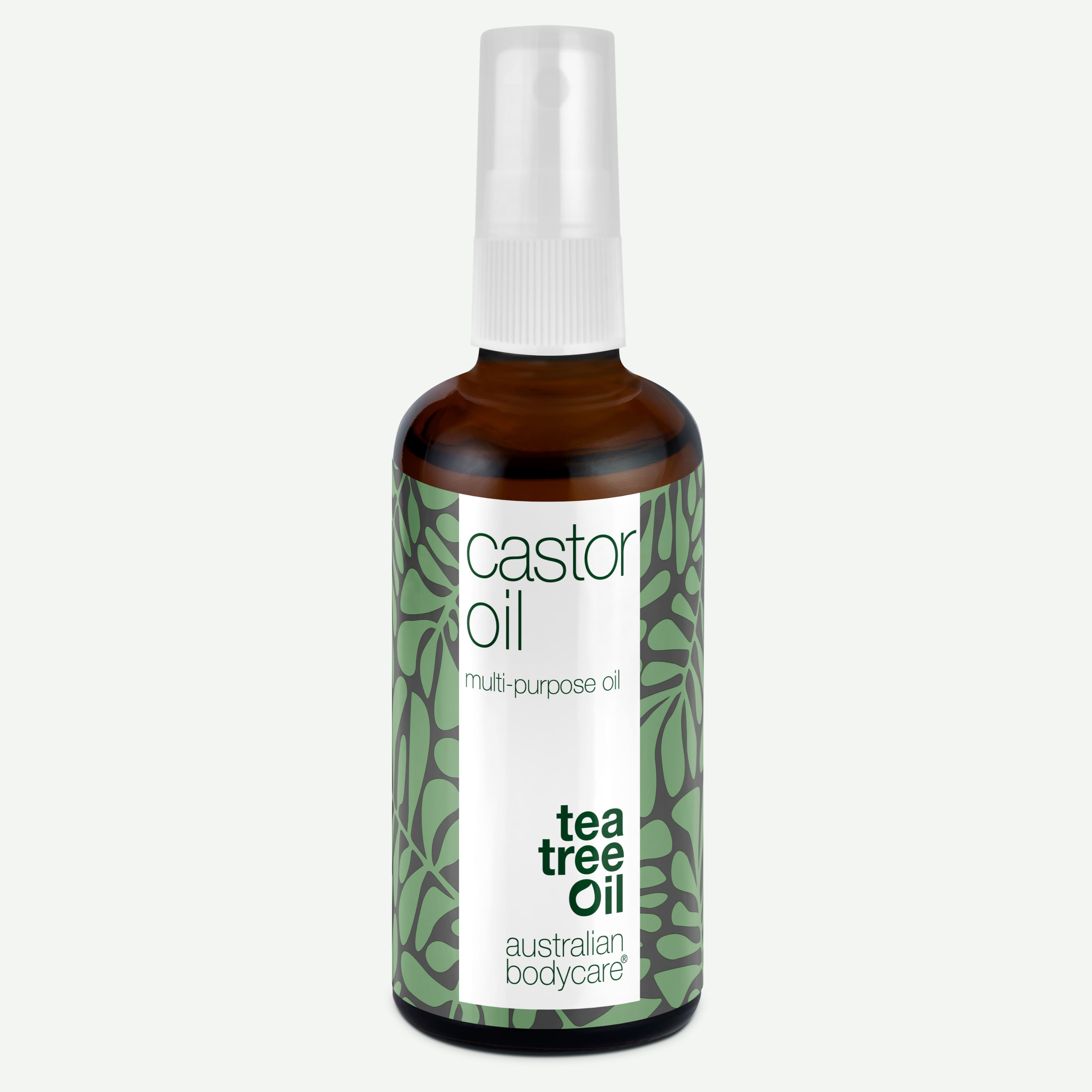 Castor Oil til hår & hud - Ricinusolie til tør hud, hår, bryn & vipper