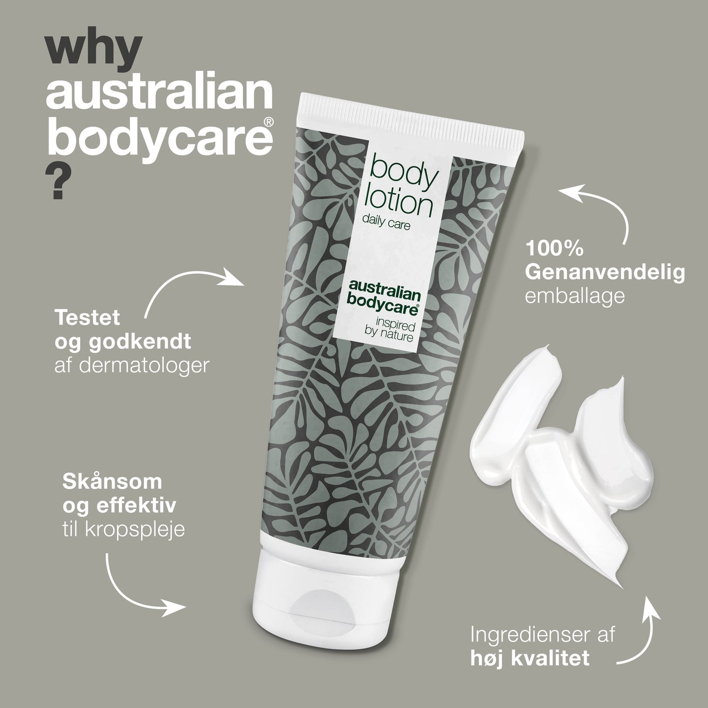 Bodylotion mod Tør, Uren Hud, Kløe og Bumser på Ryggen